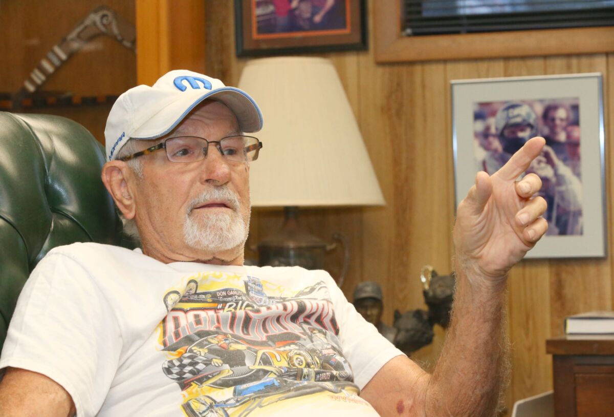 “Big Daddy” Don Garlits, one of the winningest drag racers of all time ...