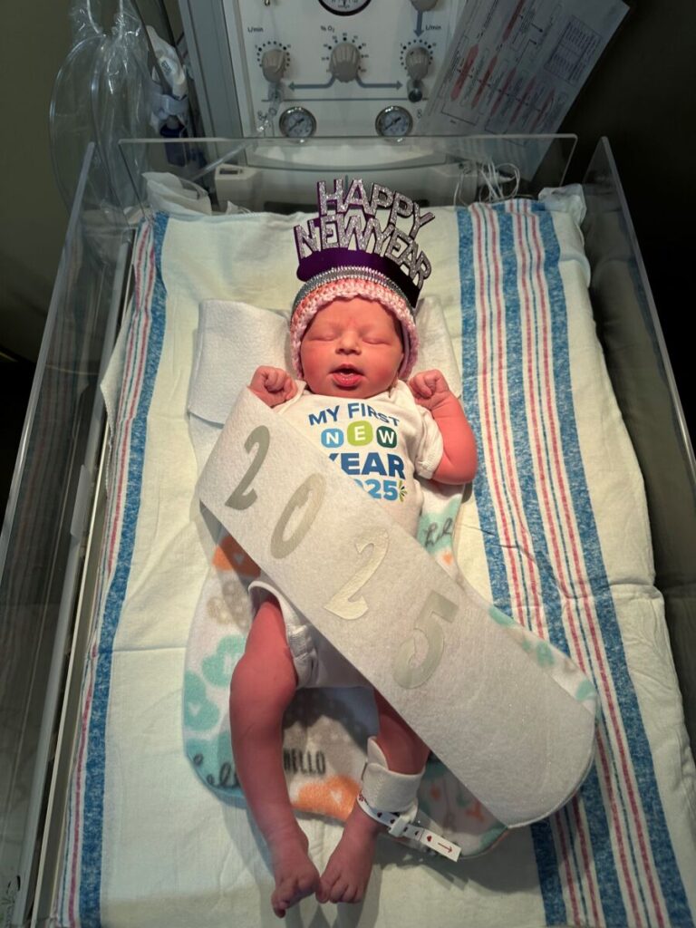 AdventHealth Ocala welcomes first baby of 2025 | Ocala Gazette