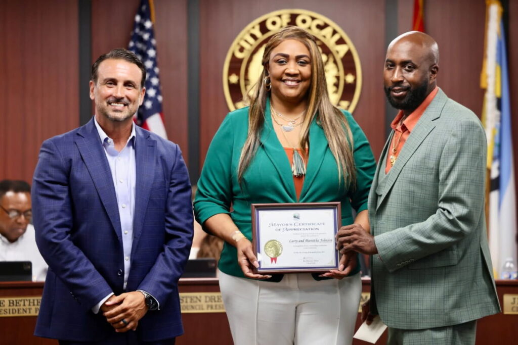 Couple honored for community service by Ocala mayor | Ocala Gazette